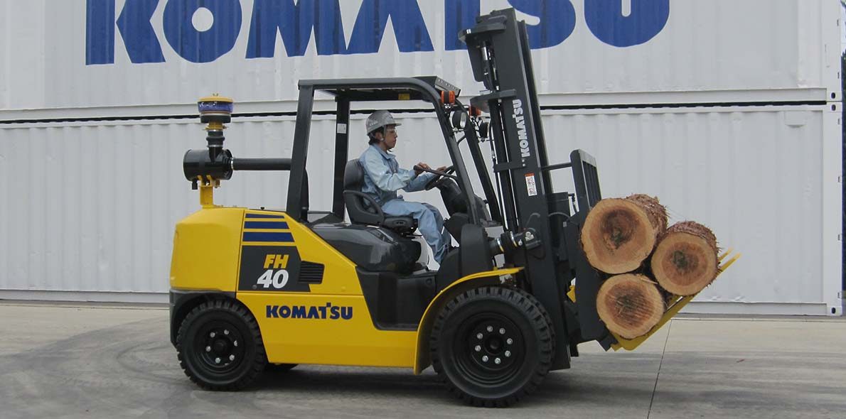 Komatsu FH Series - 4 to 5 Tonne Diesel Engine Hydrostatic Forklift